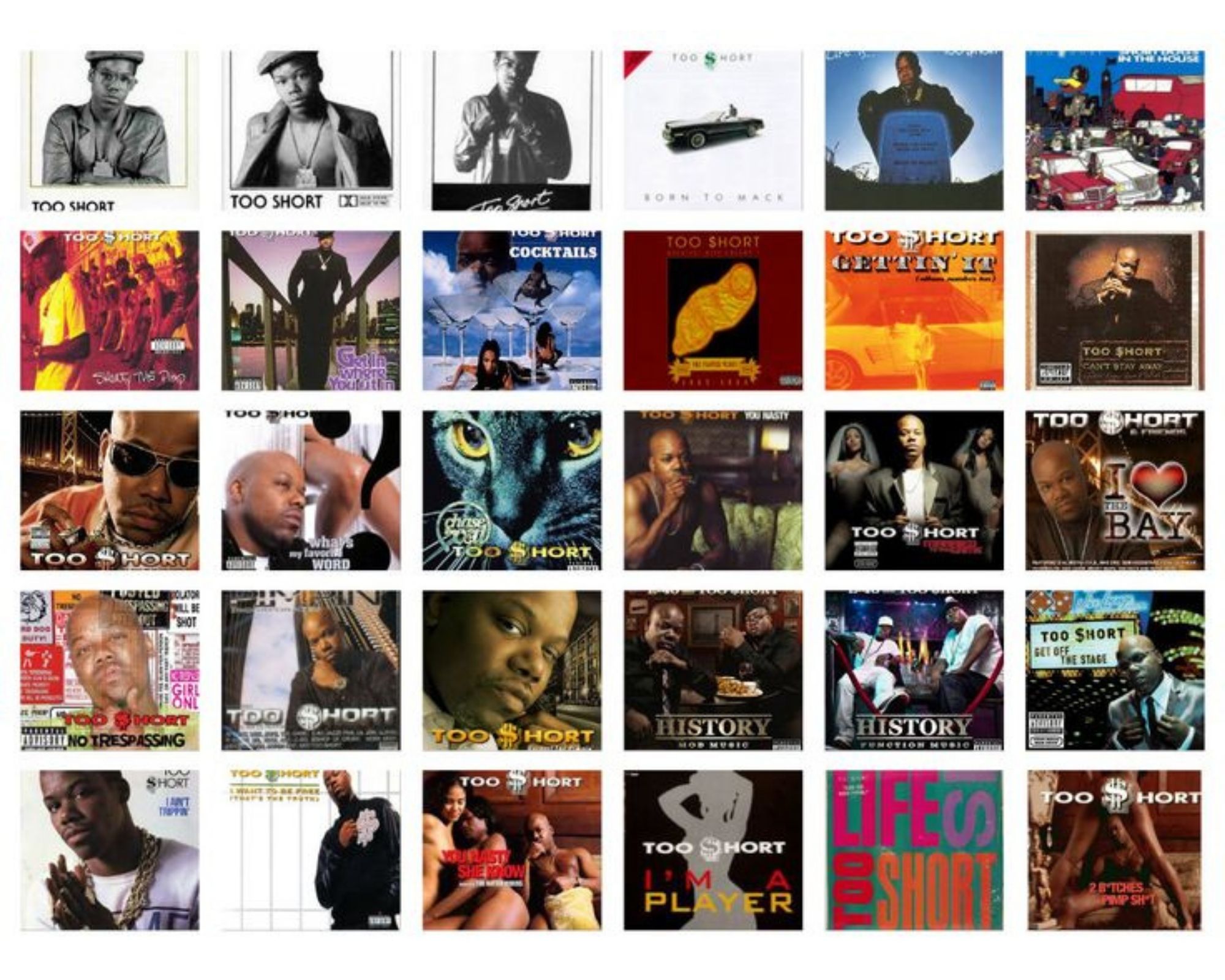 Too $hort's 5 Top 10 Selling Singles!!! - Hip Hop News Uncensored