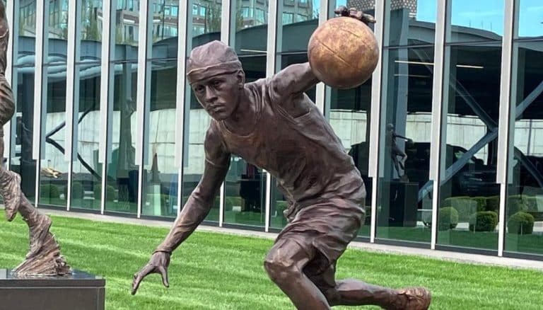 The Infamous Allen Iverson Statue: Size Sparks Debate - Hip Hop News ...